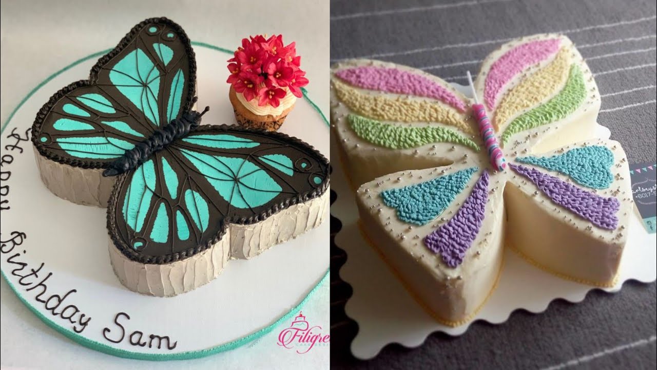 Fabulous Butterfly Shaped Cake Designs for Birthday Party | Mind ...