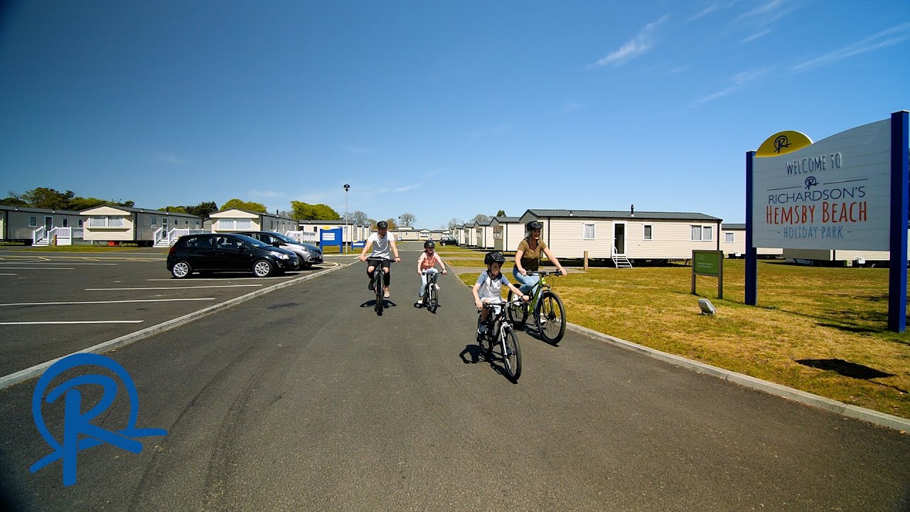 Richardson's Hemsby Beach Holiday Park: Exploring with our Hire Bikes ...