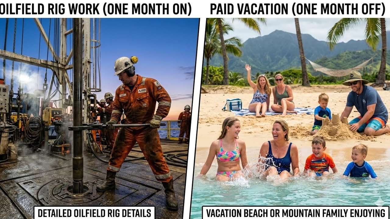 Oilfield Job | 1 Month Job & 1 Month Paid Vacation | Assistant Driller ...
