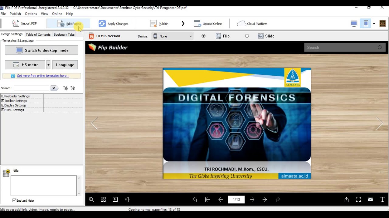 Membuat e-Modul dengan Flip PDF - YouTube