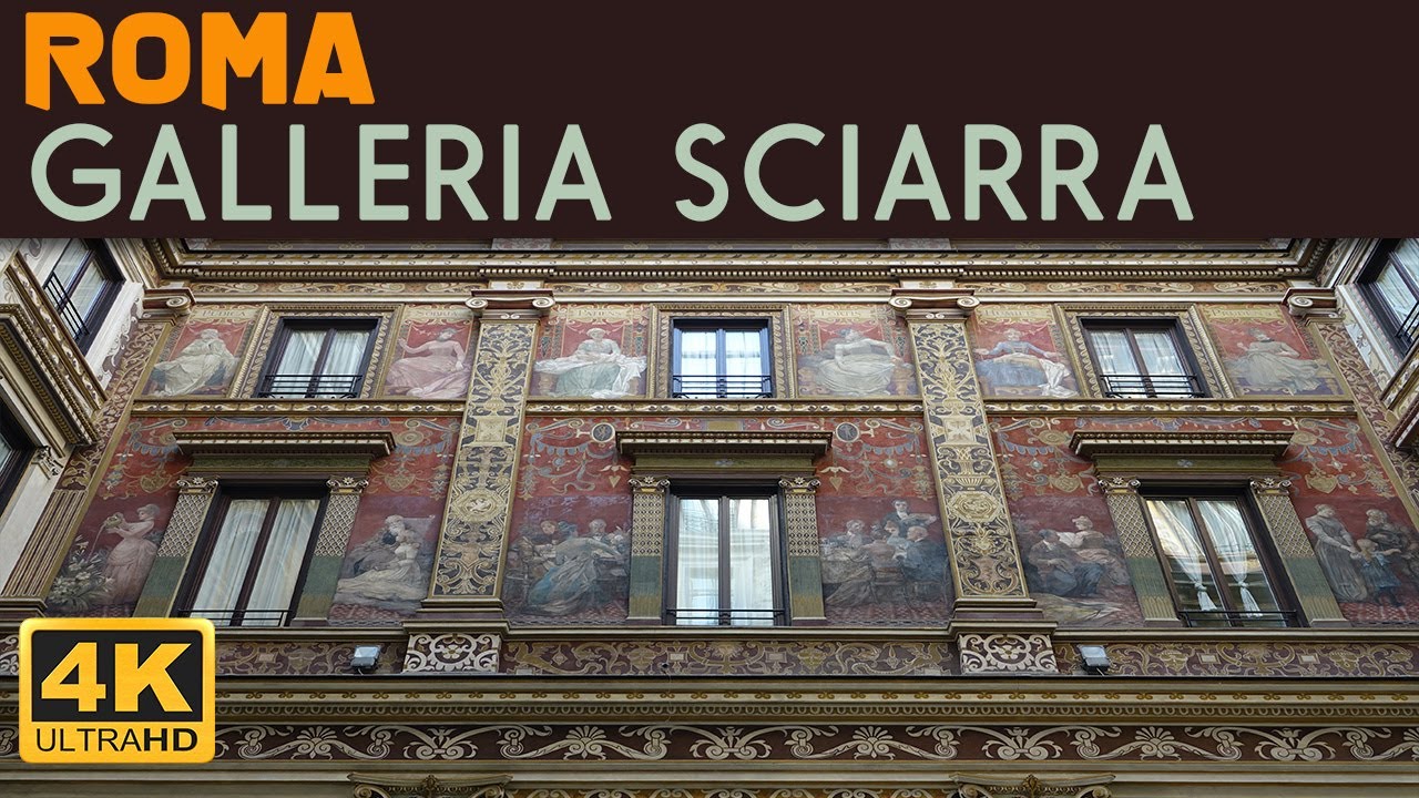 ROMA - Galleria Sciarra - YouTube
