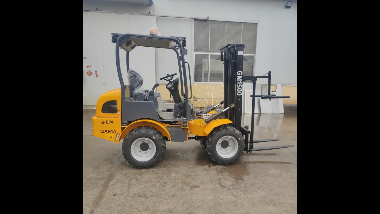 Articulated Beekeeping Forlift Truck / Beekeeper Forklift Loader - YouTube