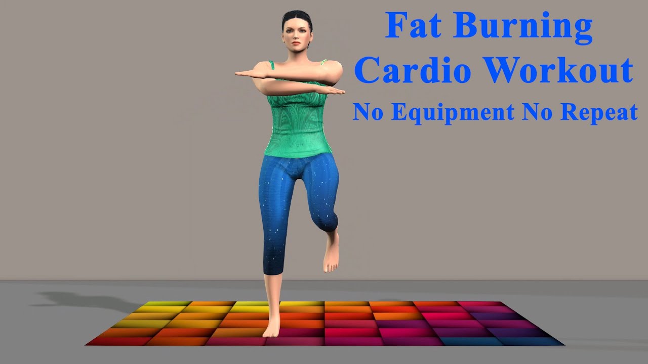 Cardio Workout - Standing Cardio Workout | 12 MIN BEGINNER CARDIO ...