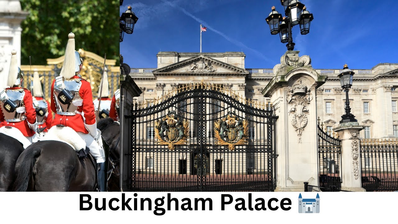 Buckingham Palace stands as an iconic symbol of British royalty and ...