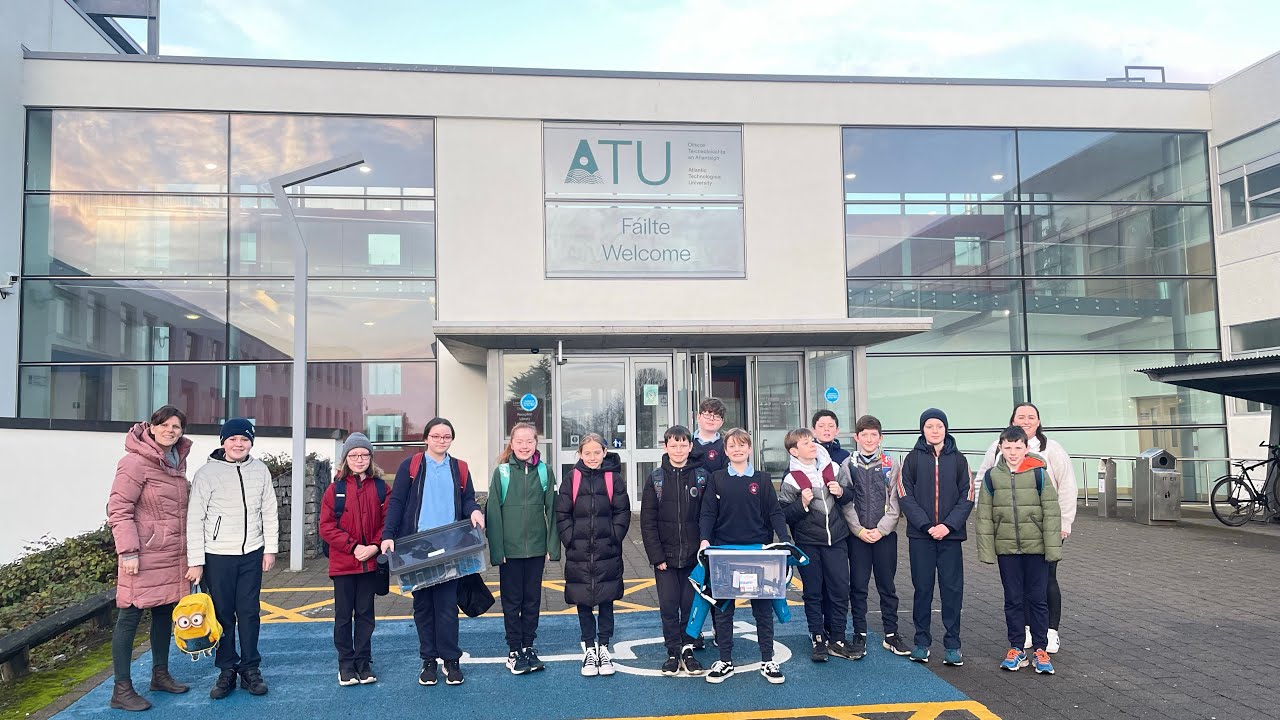 Clontuskert at VEX Robotics at ATU Galway 2023 - YouTube