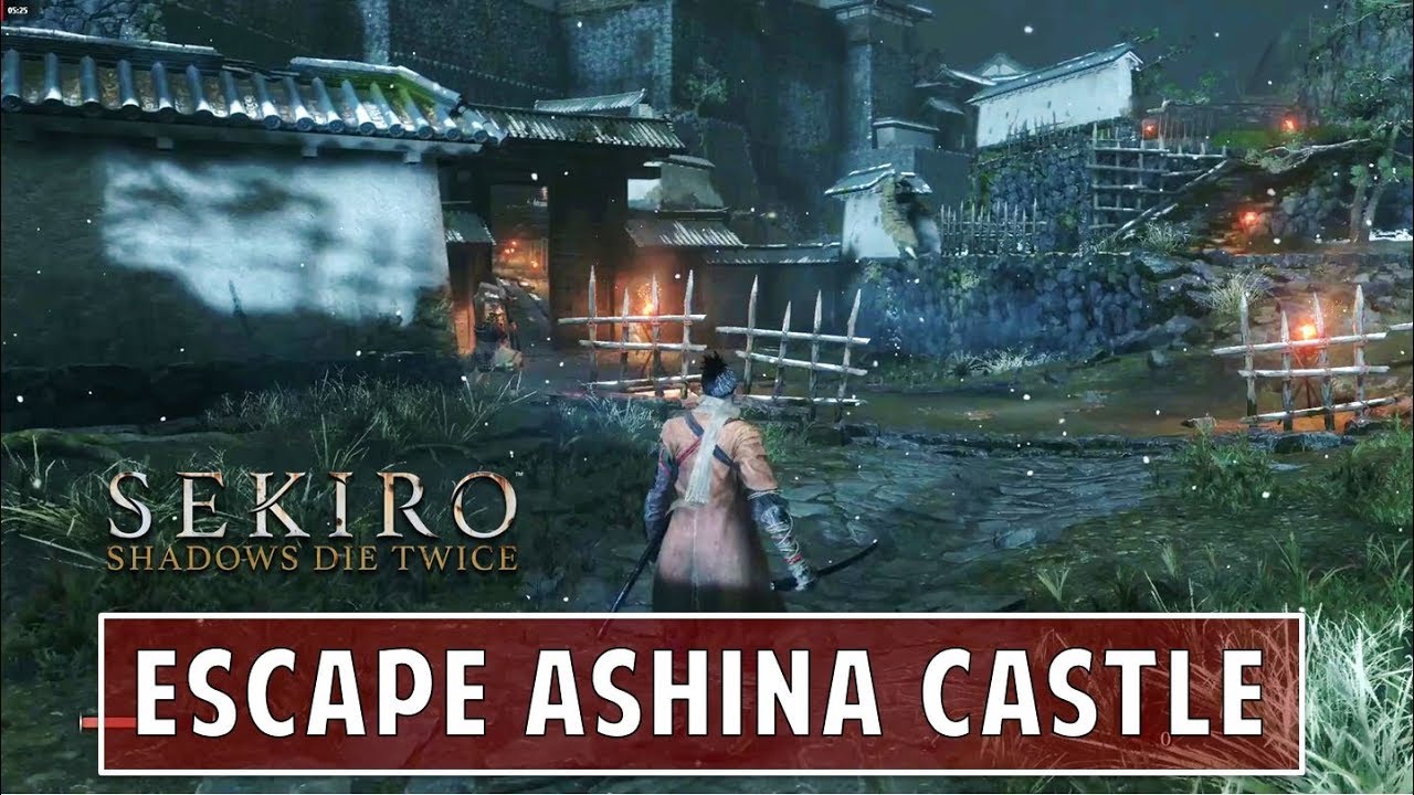 [Prologue] Find the Secret Passage & Escape Ashina Castle | Sekiro ...