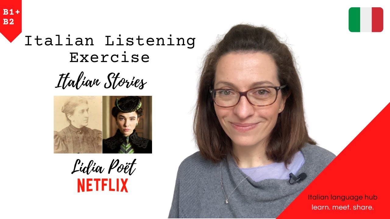 How to level up your Italian listening skills: Lidia Poët [with SUBS ...