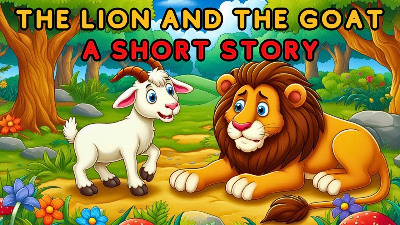 The Lion and the Goat | Bedtime Stories for Kids in English | Fairy ...