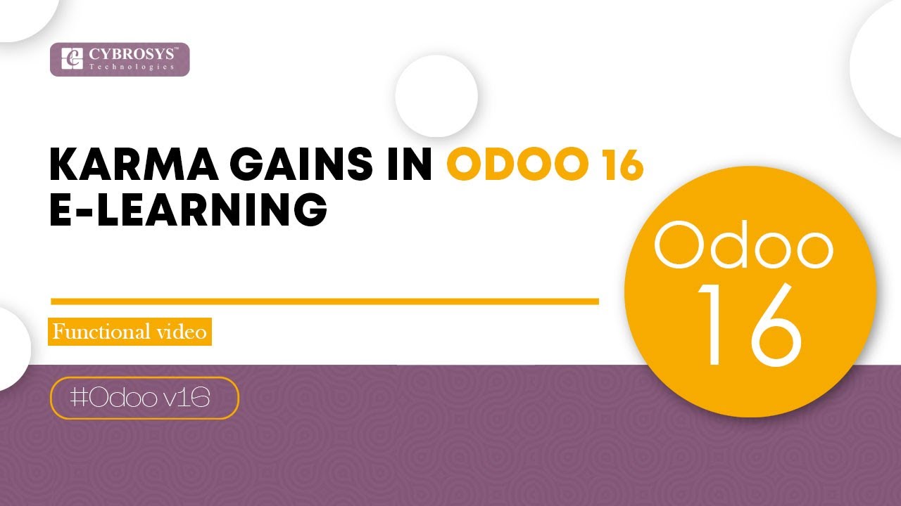 How to Gain Karma in Odoo 16 E-Learning | Odoo 16 E-Learning Tutorials - YouTube