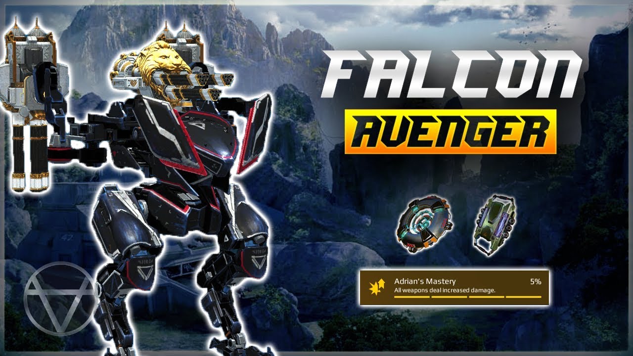 [WR] 🔥 Mk2 Max AVENGER Falcon - Gameplay | War Robots - YouTube
