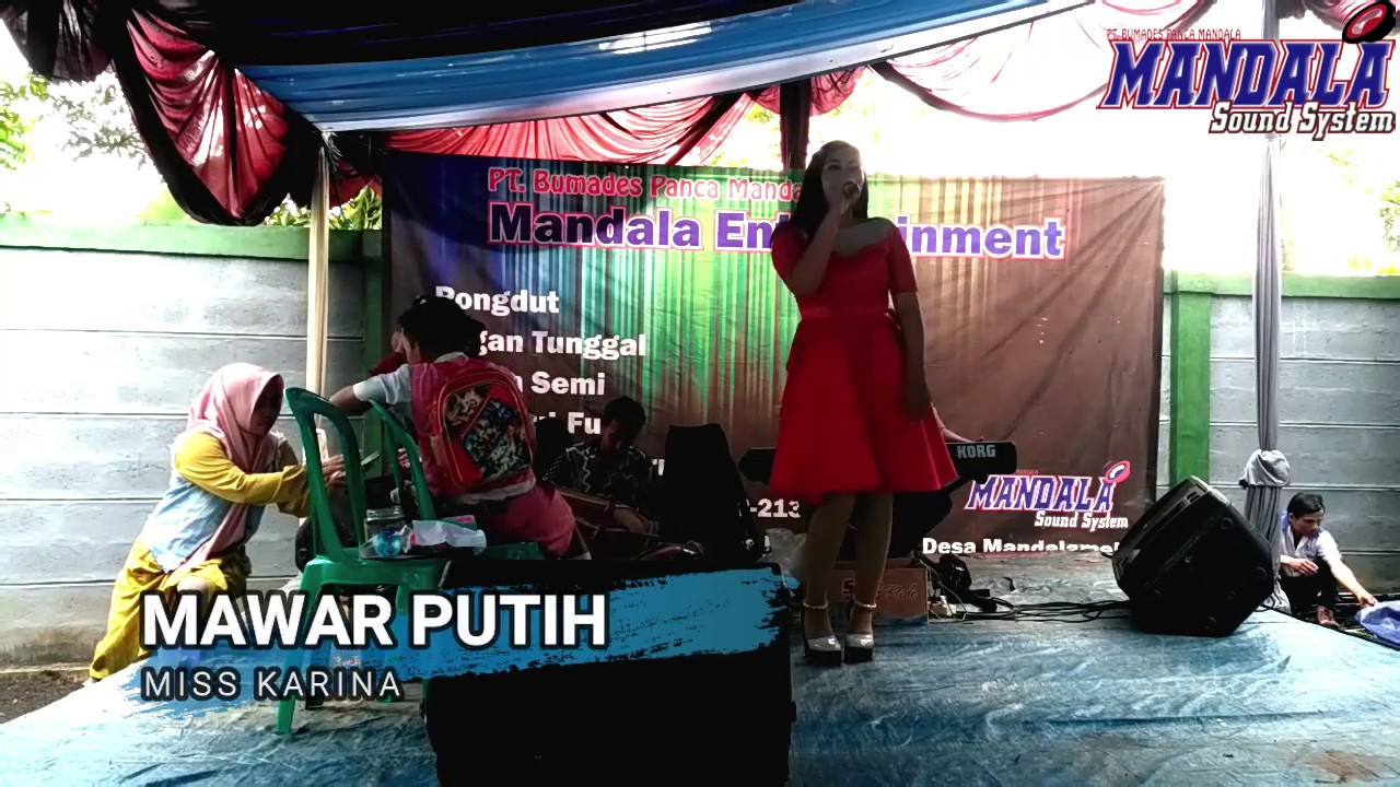 MISS KARINA GOLD SOUND - MAWAR WHITE | MANDALA ENTERTAINMENT - YouTube ...