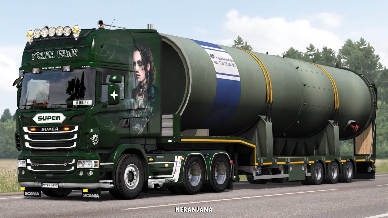 ETS2 Mod | Scania R V8 (Two Variants) Open Pipe Sound V12 [ETS2 v1.39 ...