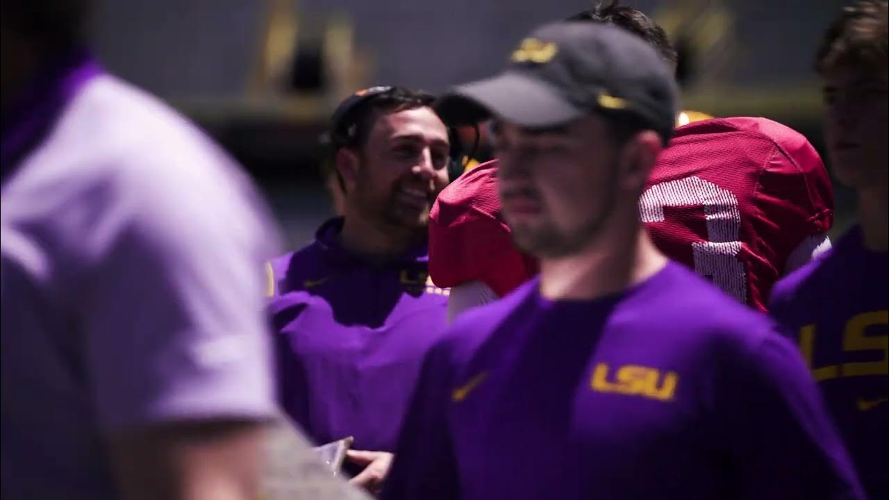 LSU QB Garrett Nussmeier Mic'd Up - YouTube