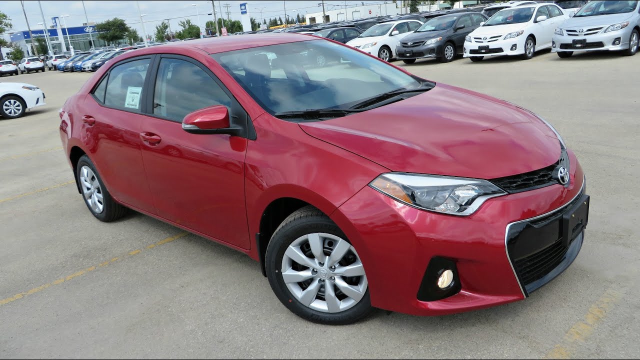 2014 Toyota Corolla S Start up, Walkaround and Vehicle Tour - YouTube