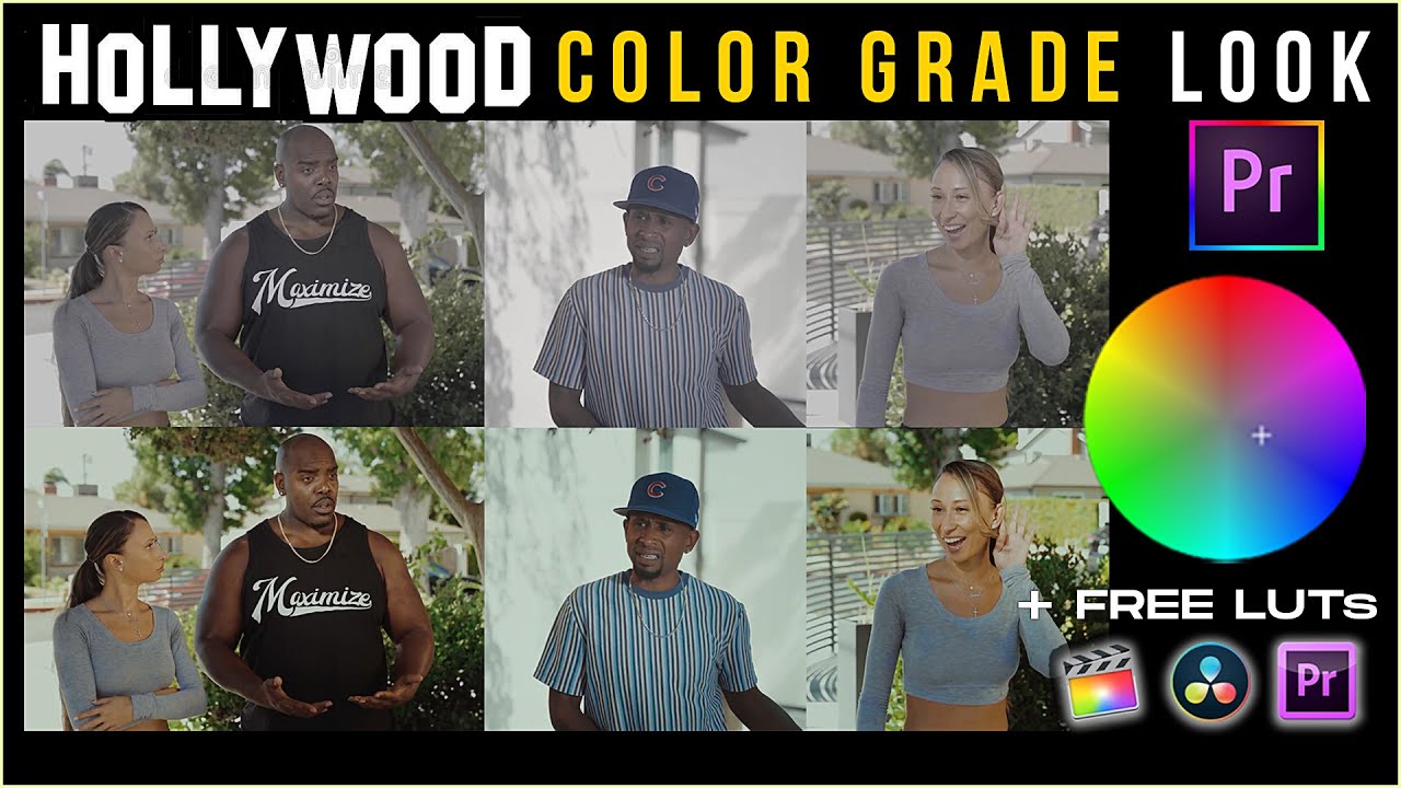 HOW TO GET THE HOLLYWOOD COLOR GRADE LOOK featuring @biggjah + FREE ...