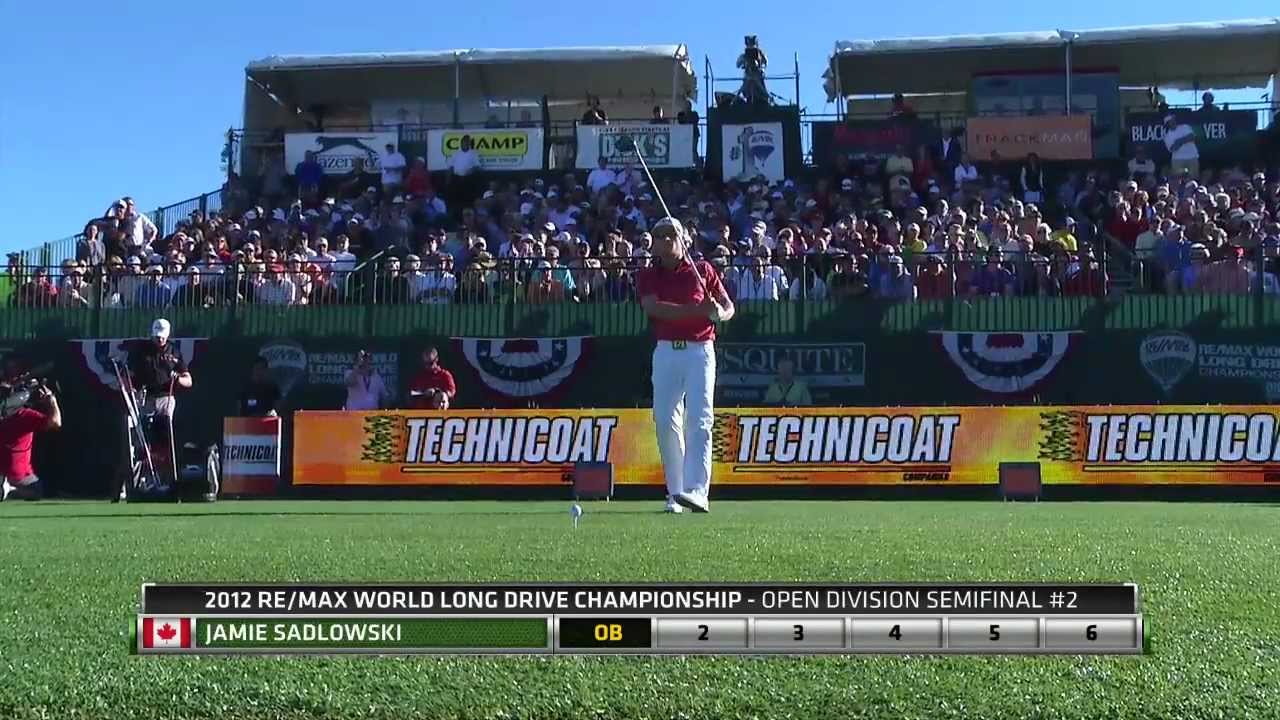 2012 REMAX World Long Drive Championship Powered By Dick's Sporting ...
