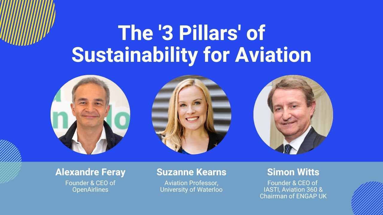 The '3 Pillars' of Sustainability for Aviation - YouTube