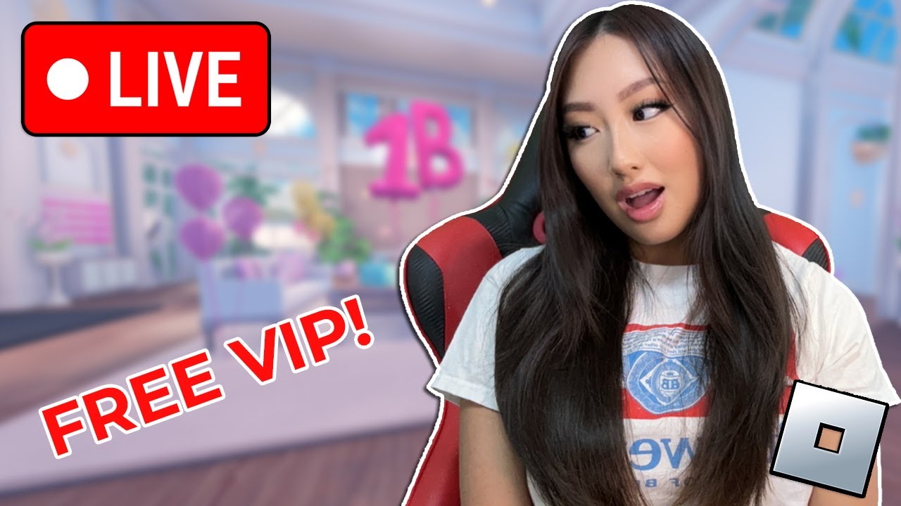 🔴 LIVE ON ROBLOX! FREE VIP! - YouTube