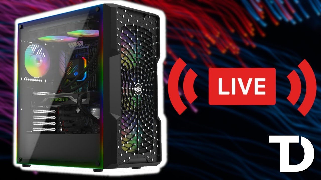 PC build'o livestream'as! - YouTube