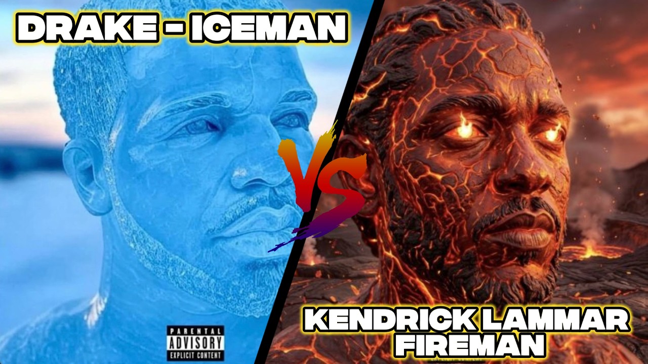 Drake Iceman VS Kendrick Lammar Fireman Song - YouTube