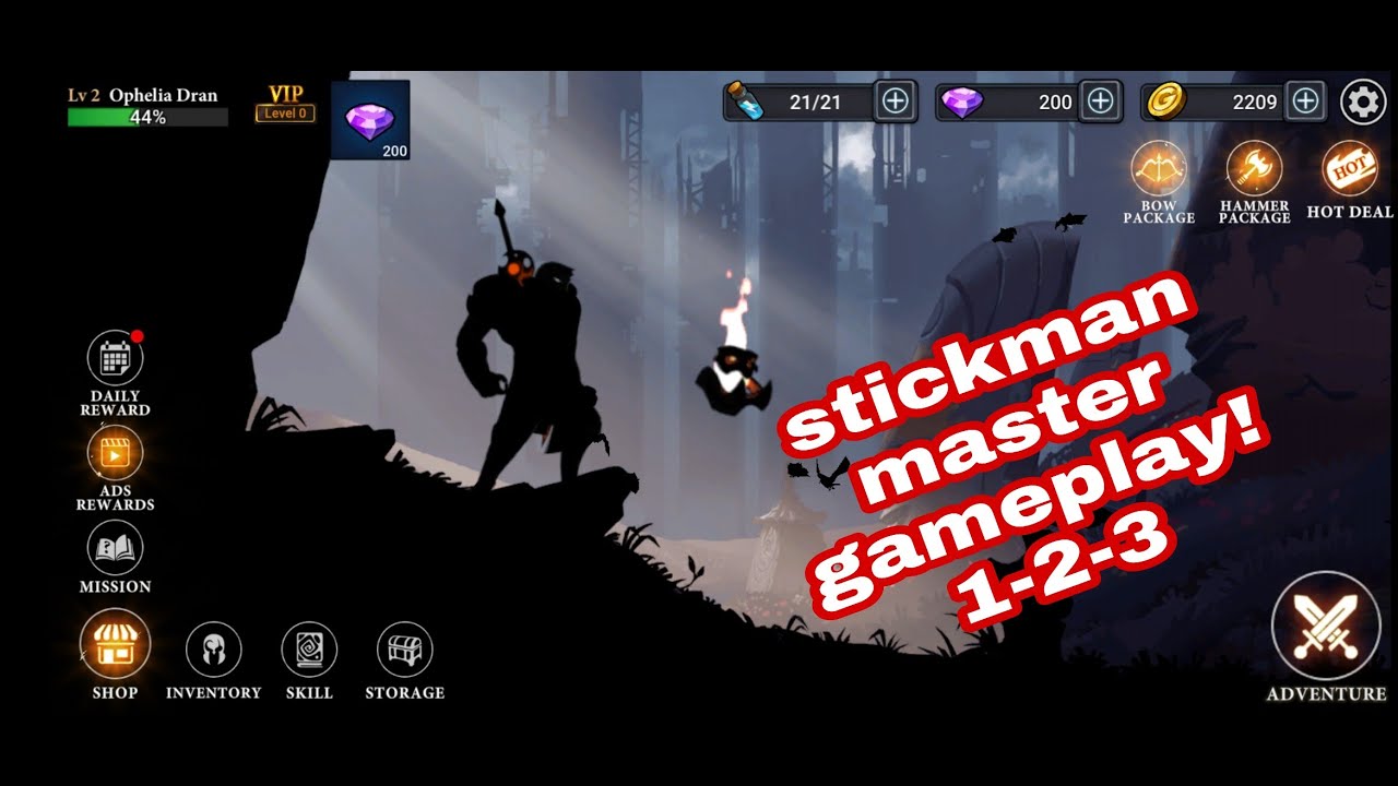 Stickman master gameplay! - YouTube
