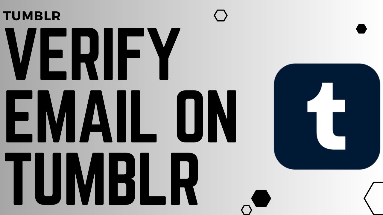 How to Verify Email on Tumblr !! Verify your Tumblr Email on Phone ...