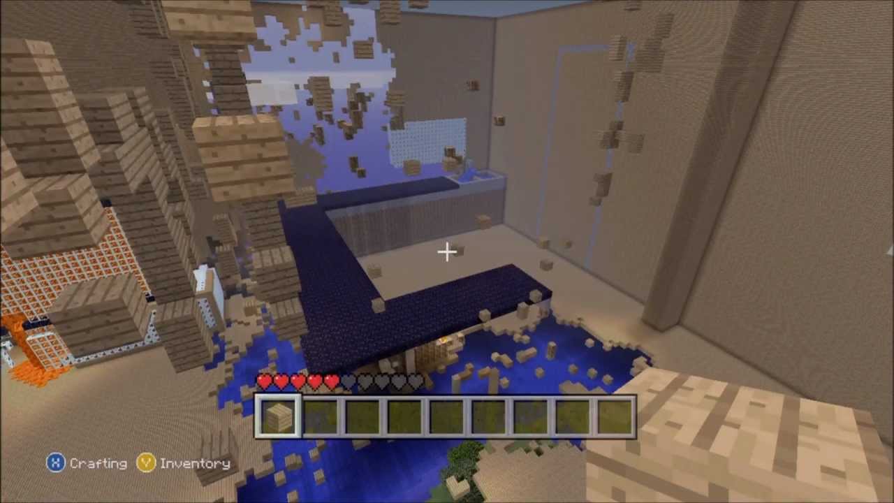 biggest minecraft house ever destroyed - YouTube