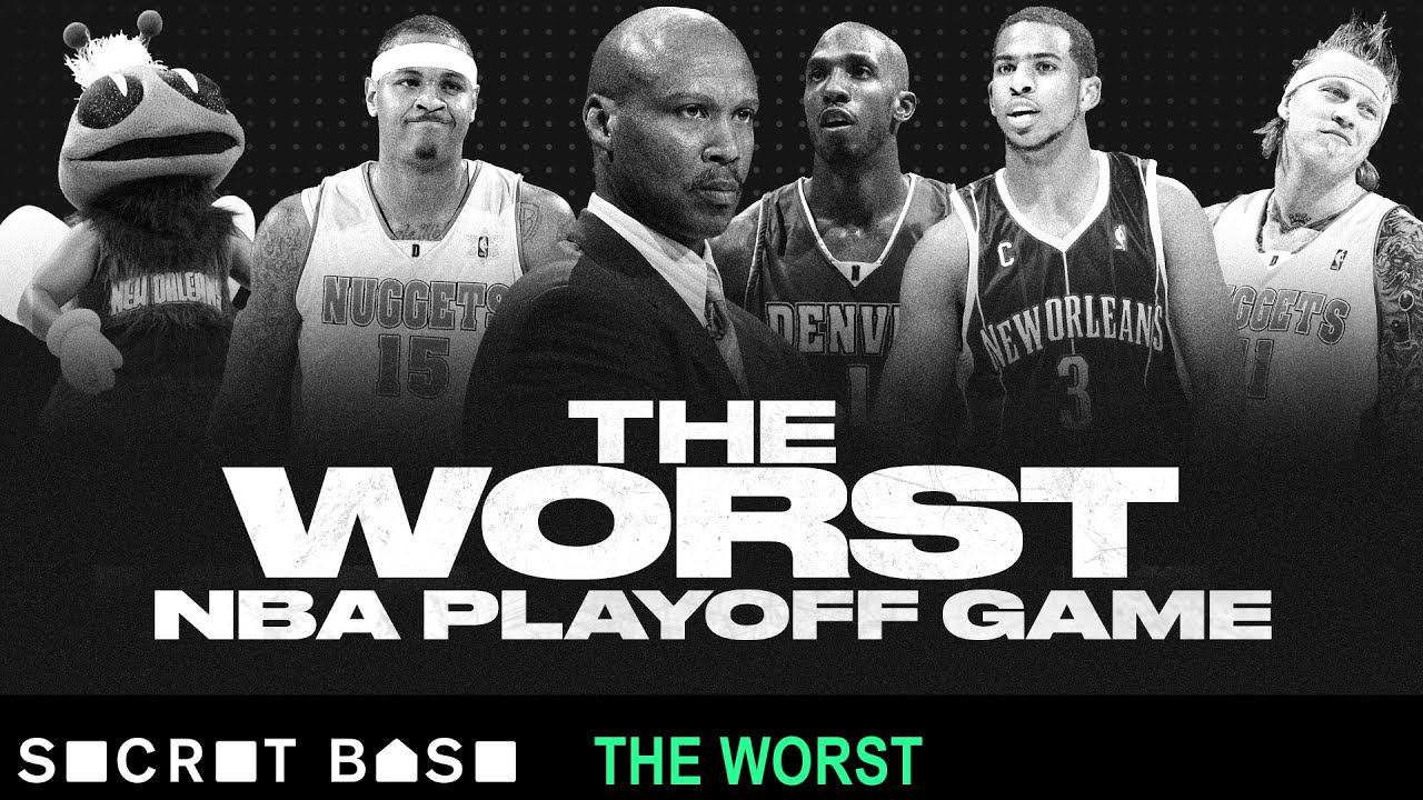 The worst NBA playoff game was over 48 minutes of garbage time - YouTube