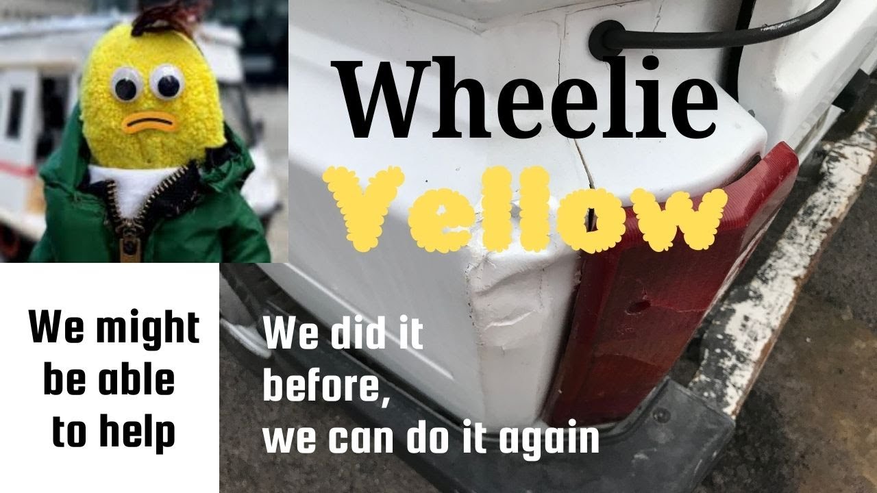 Wheelie Yellow, don't be sad - YouTube