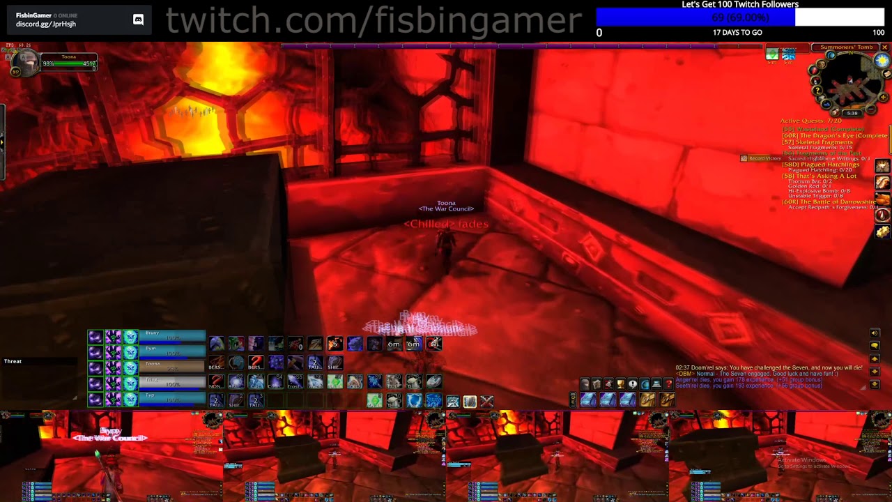 WOW classic Black Rock Depths BRD Multi-boxing run. #isboxer # ...