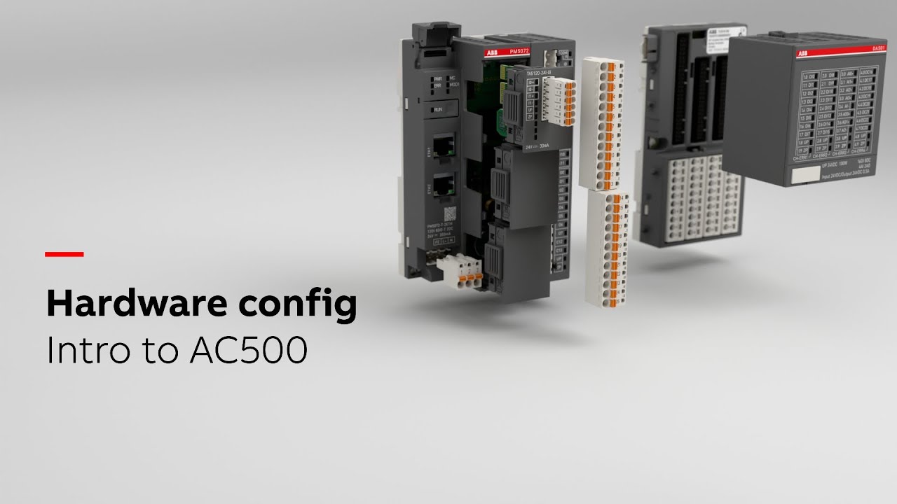 Intro to AC500. Part3: Hardware configuration - YouTube