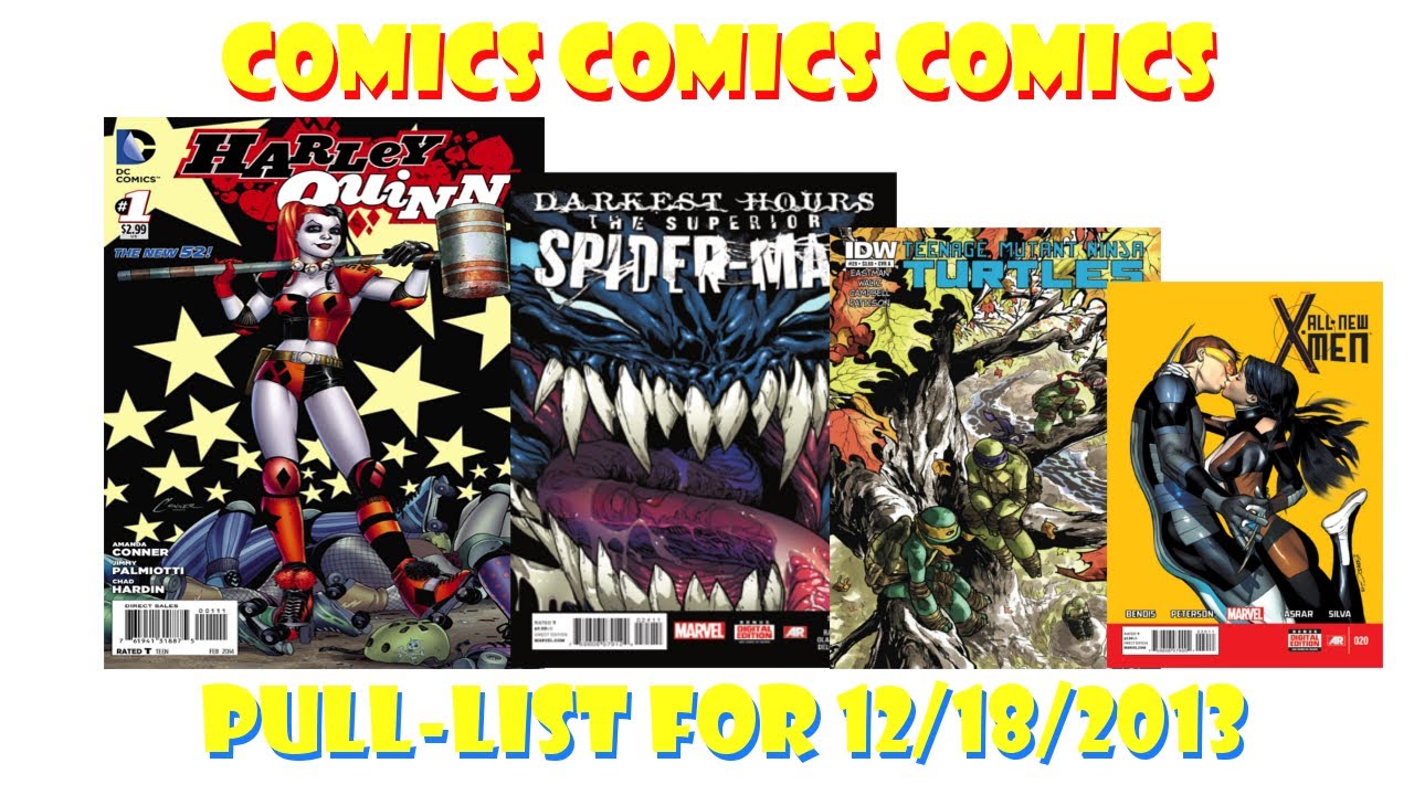 Comic Book Review: Pull List for (12/18/13)! - YouTube