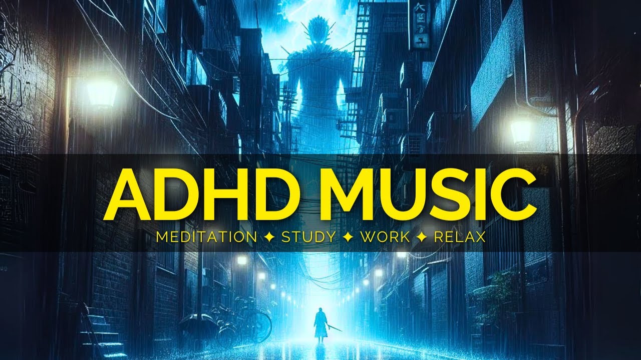 ( ADHD MUSIC ) BINAURAL BEATS Ambient Music for Concentration, Read ...