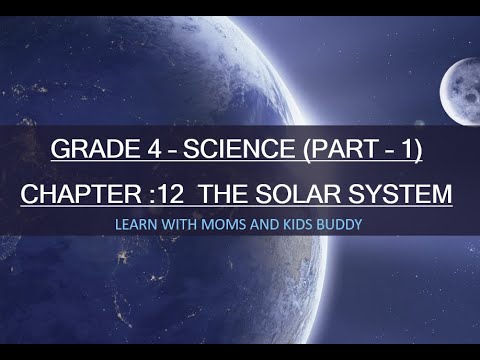 GRADE 4, SCIENCE, CHAPTER - THE SOLAR SYSTEM - PART 1 - YouTube