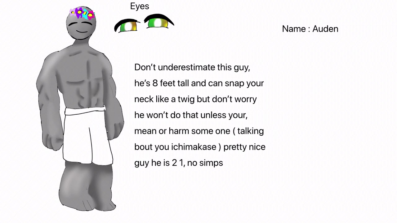 I, m a d e, a n o t h e r, o c, - YouTube