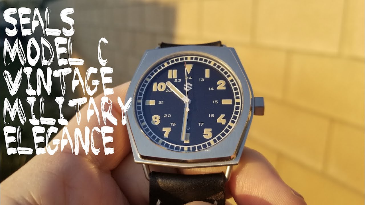 Seals Model C | A Vintage Military Watch w/Elegance - YouTube