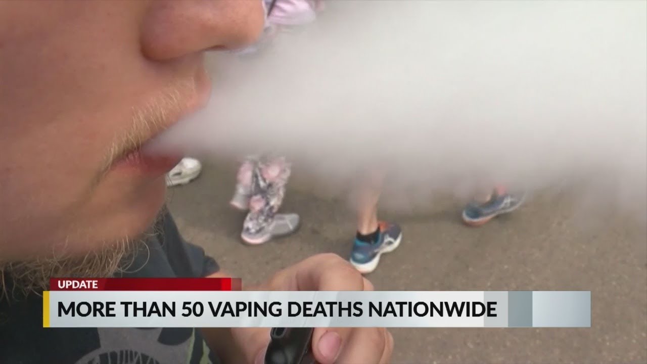Vaping illness death count surpasses 50 in U.S. - YouTube