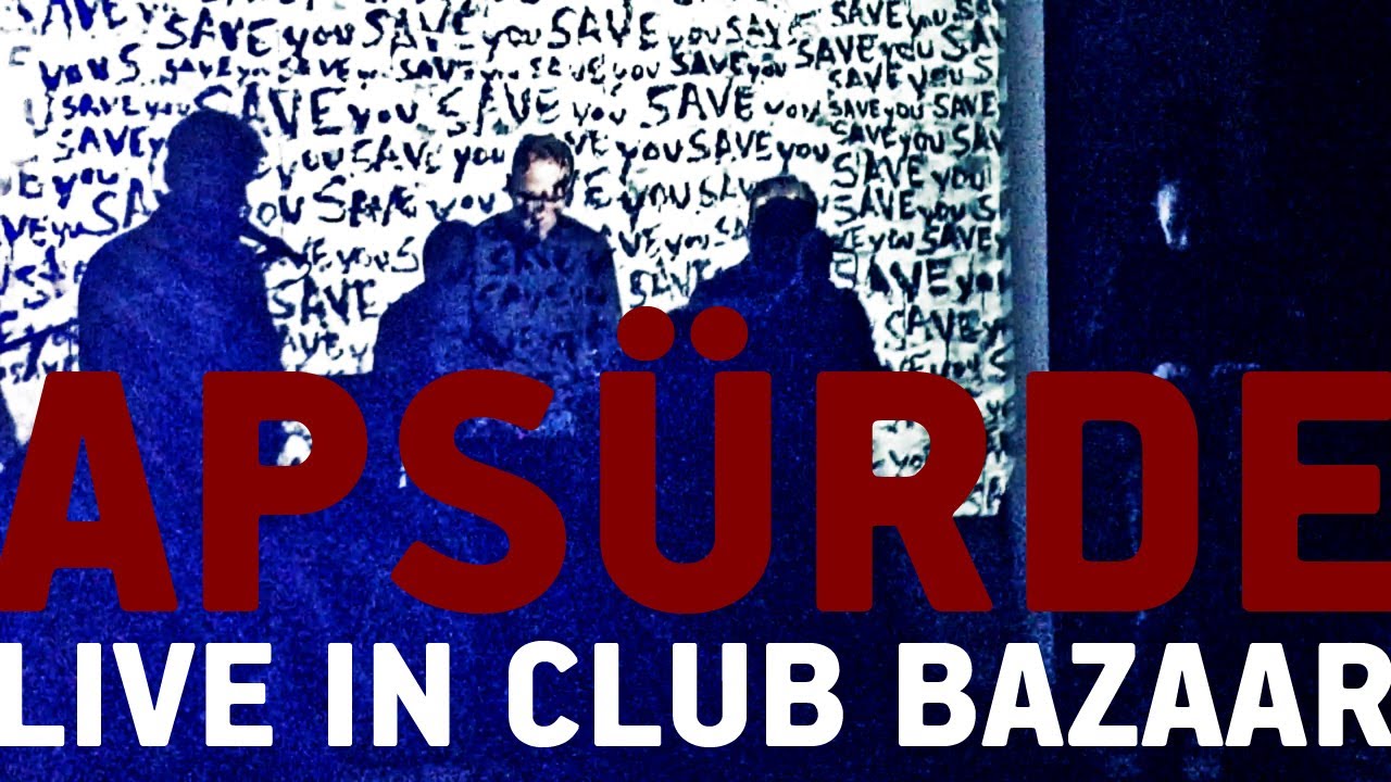 APSÜRDE - LIVE IN BAZAAR CLUB 2012 - YouTube