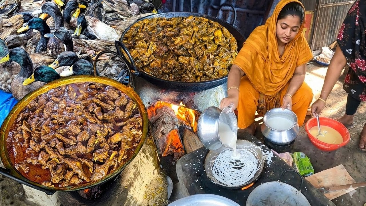 Village Woman’s Making Winter Special street food ️ শীতের পিঠা আর ...