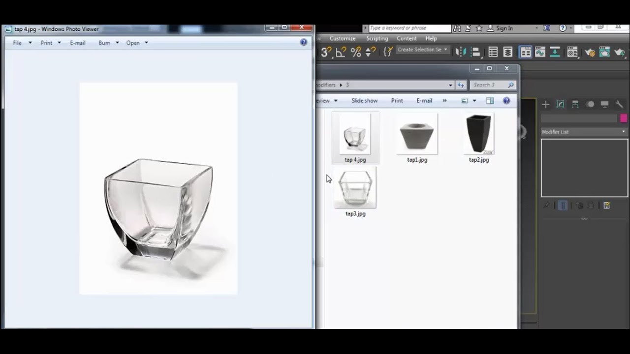 Autodesk 3Ds Max 2017 - Modifiers - Taper - YouTube