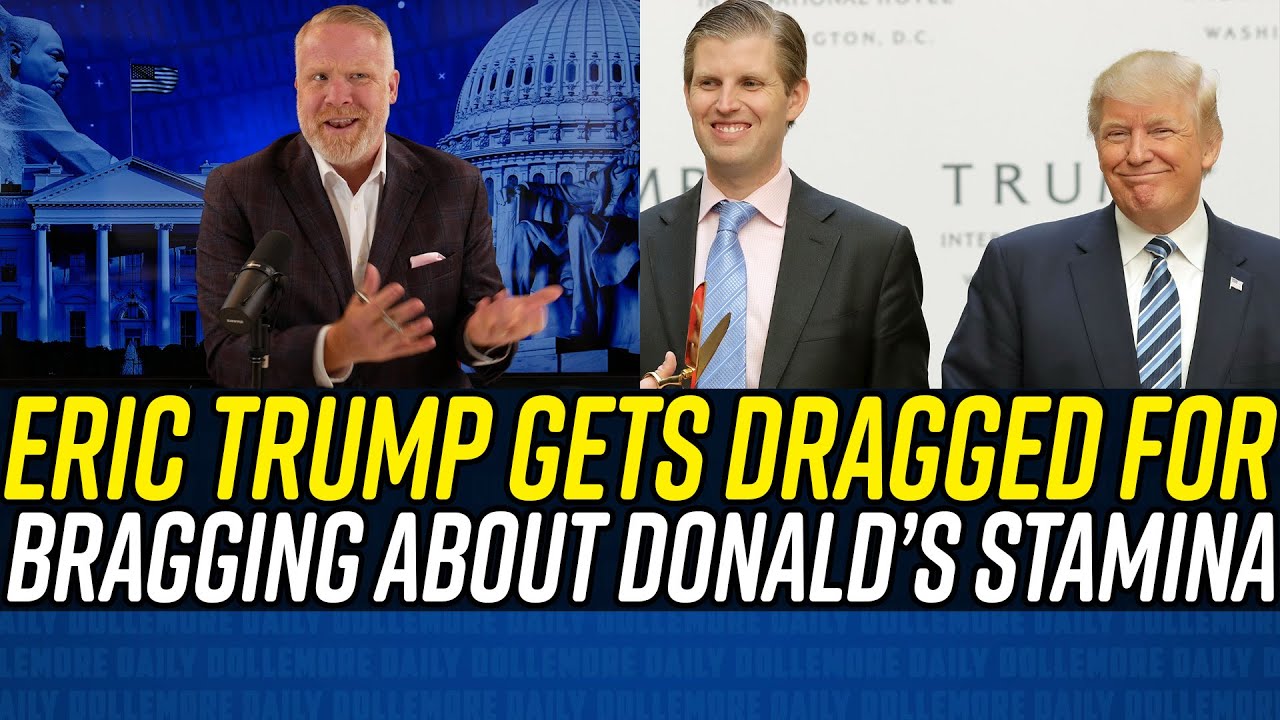 Eric Trump TELLS UNHINGED LIES About Donald Trump's Stamina!!! - YouTube