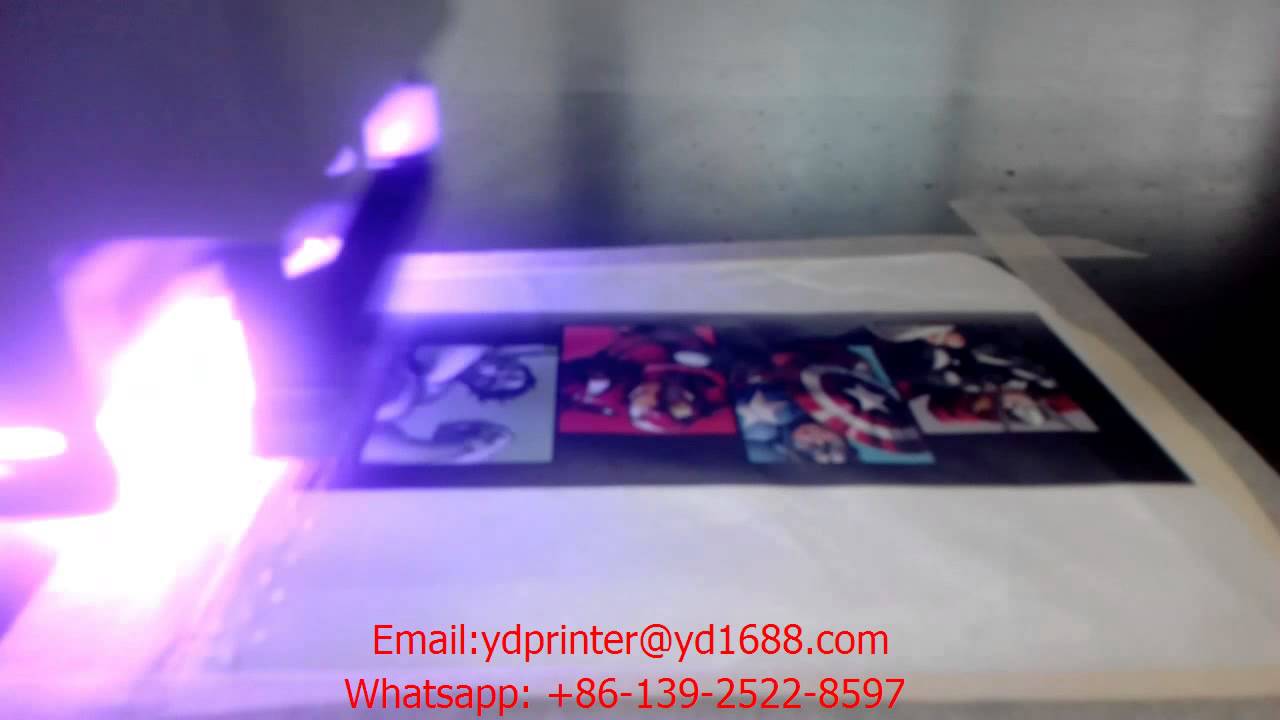 Digital UV flatbed printer, fabric printing machine, textile printing ...