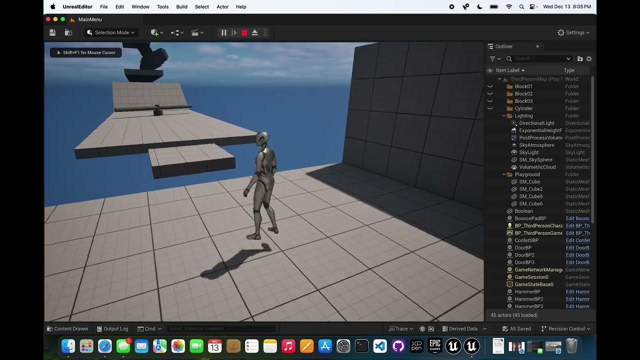 Simple Unreal Engine 5 Obstacle Course - YouTube