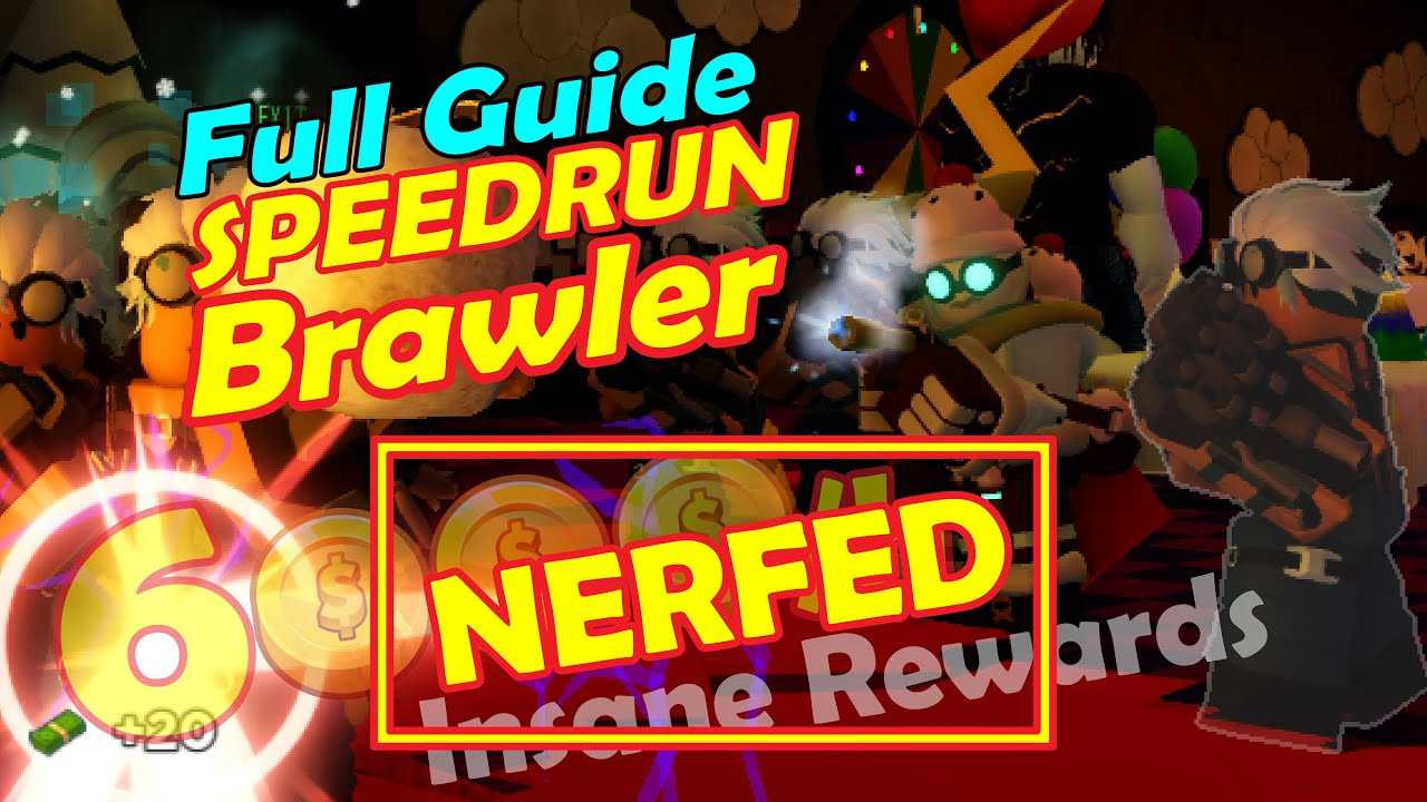 tds golden crate Solo Speedrun Brawler Pizza Party FULL GUIDE - Tower ...