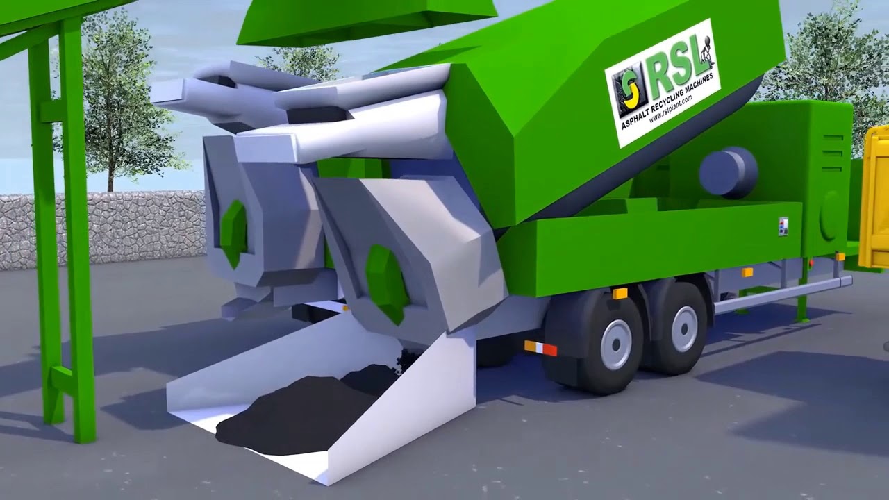 Equipos para reciclado de asfalto ASPHALT SOLUTIONS - YouTube