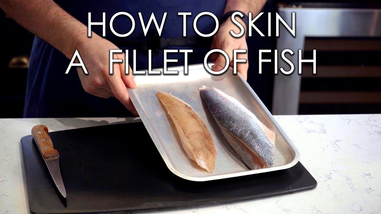How to Skin a Fillet of Fish | Stein's Seafood School | Rick Stein ...