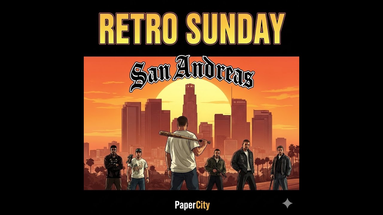 “CJ’s Back in the Streets! 🔥 GTA San Andreas Retro Sunday” (Portrait ...