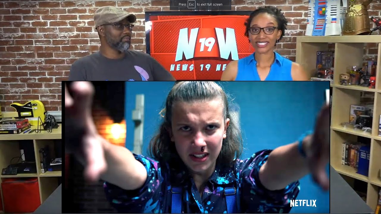 Nerds React to Stranger Things 3 Trailer - YouTube