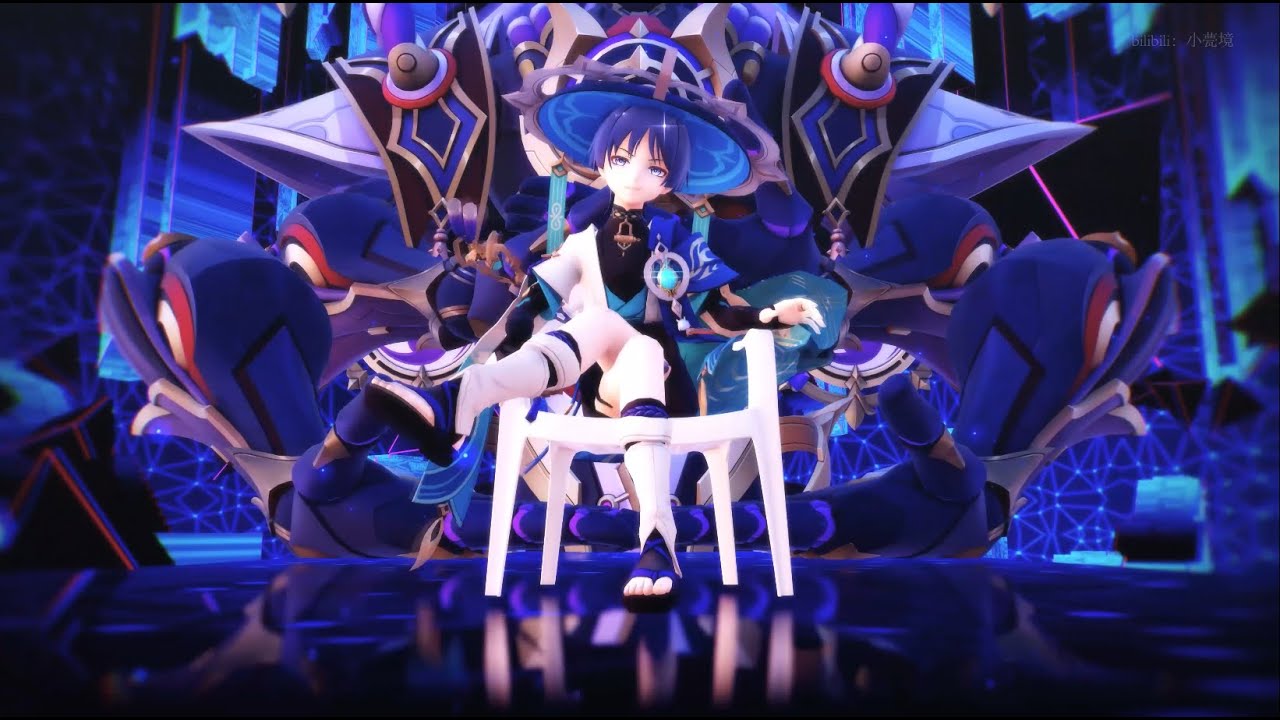 【Genshin MMD/原神MMD】Scaramouche/散兵 - YouTube