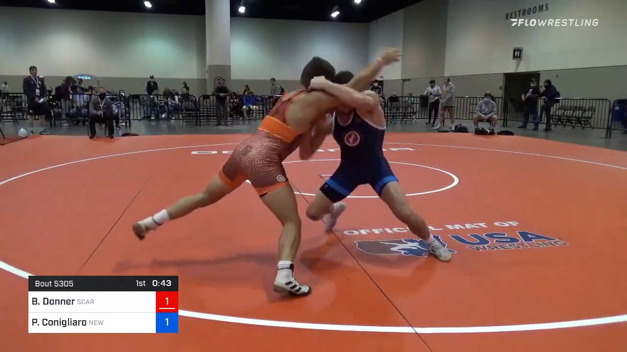 74 Kg Consolation Brett Donner Scarlet Knights Wrestling Club Vs Philip ...